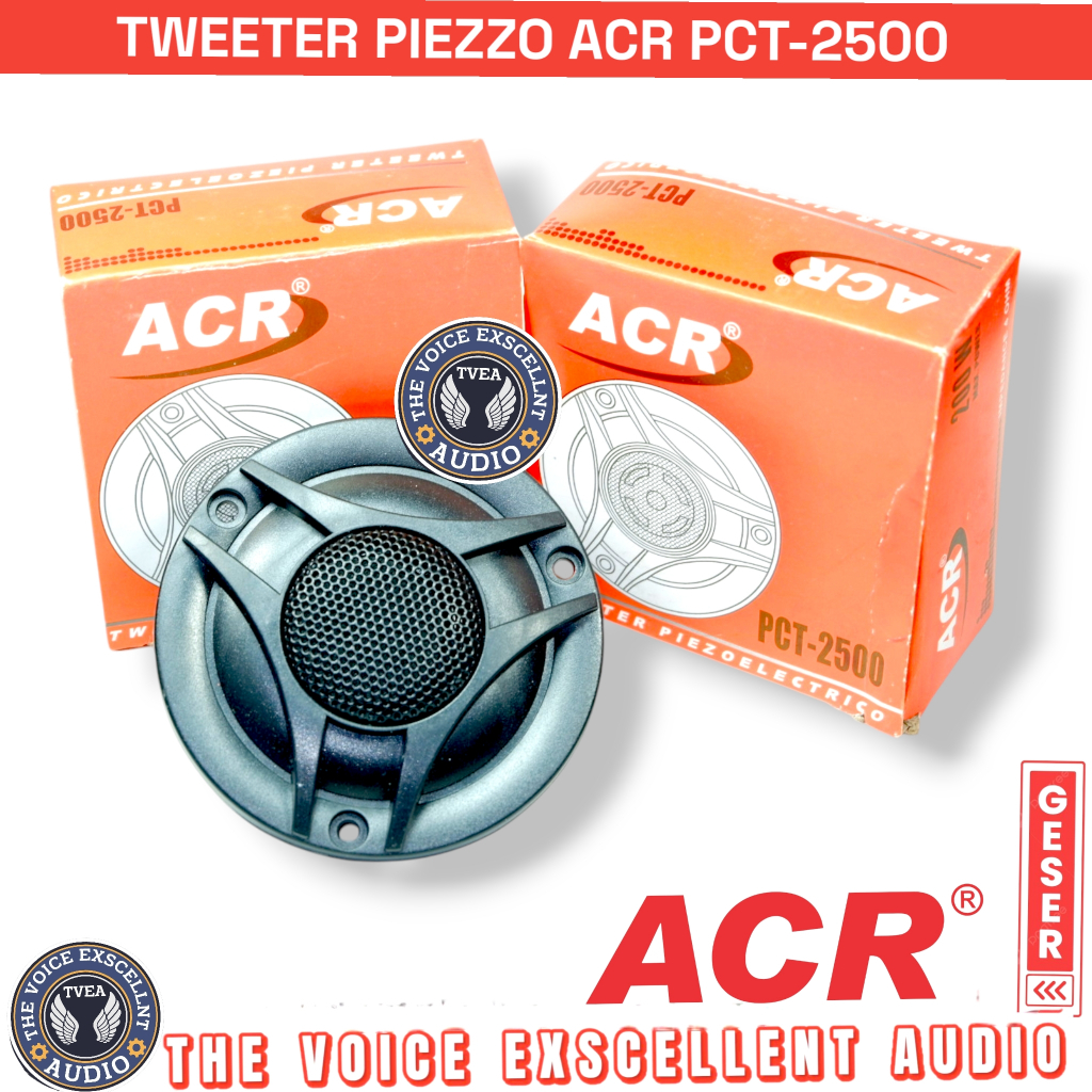 Tweeter ACR pct2500 PCT-2500 / Original ACR PCT-2500 Round Tweeter ...