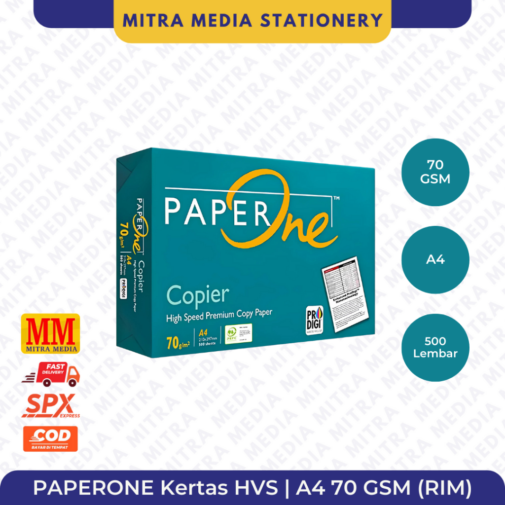 Hvs 70 GSM Paper One Paper / Photo Copy Paper / HVS A4 70 GR (RIM ...