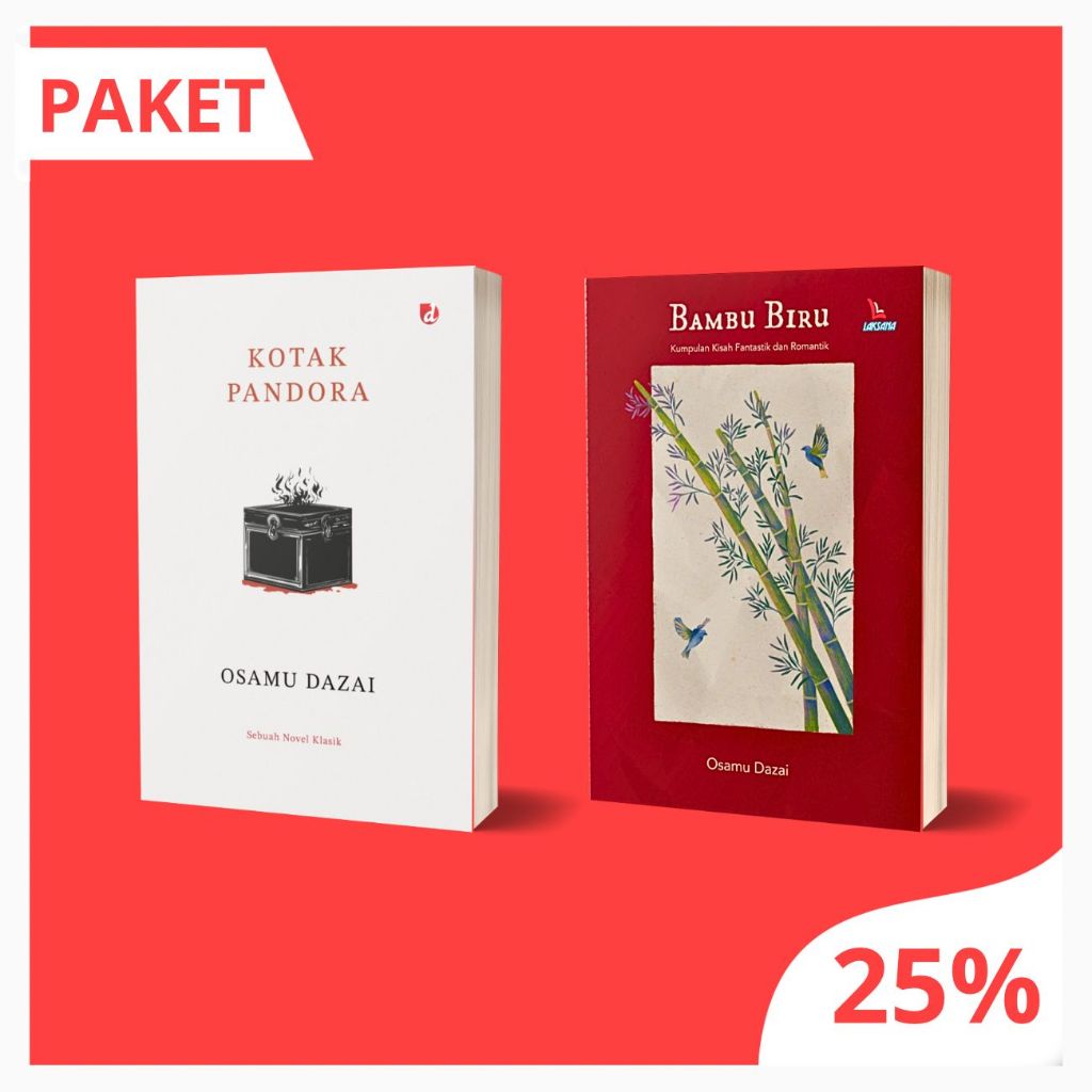 DIVA Press Osamu Dazai Classic Novel Package (Pandora Box & Blue Bamboo ...