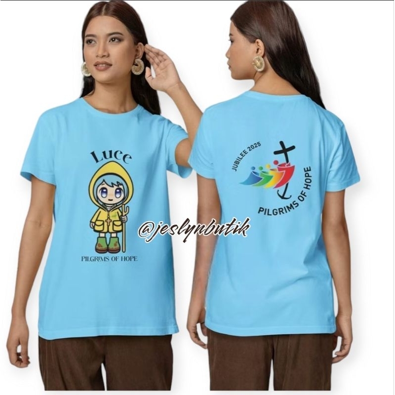 Luce YEAR OF YUBELIUM JUBILEE T-Shirt YEAR 2025 Catholic Luce PILGRIMS ...