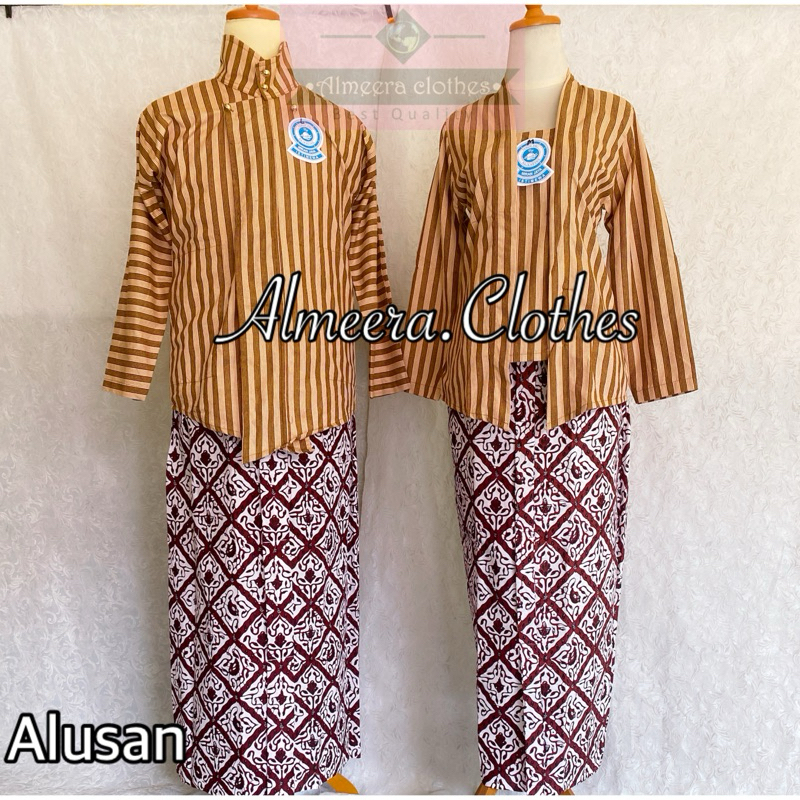 Javanese traditional clothing, traditional lurik gagrak clothes, surjan ...