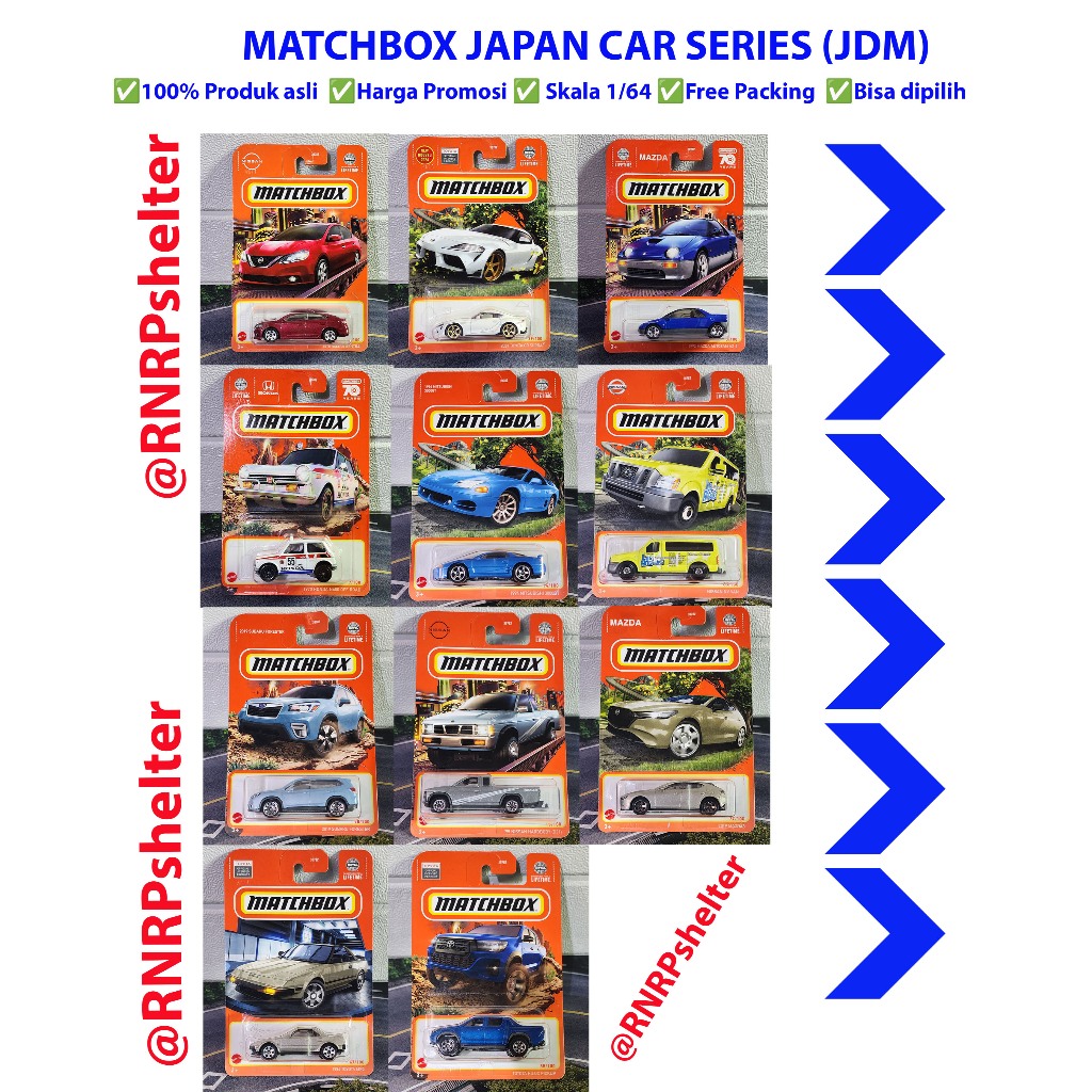 Matchbox Match Box original Mattel | Diecast Toys Car | Japan Car ...