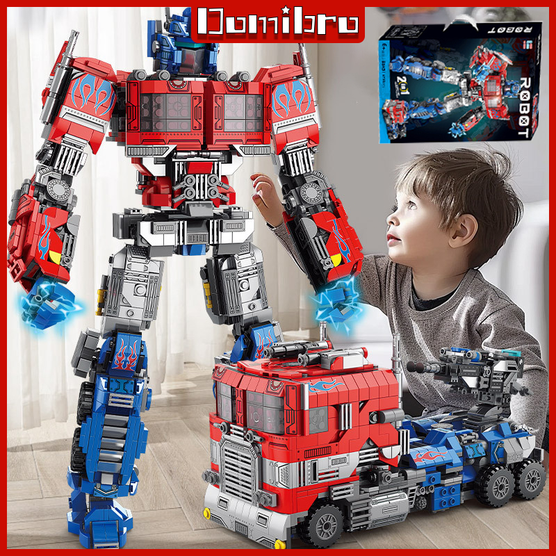 Blokees transformers Large transformers robot Block Toys Contains 1000 ...