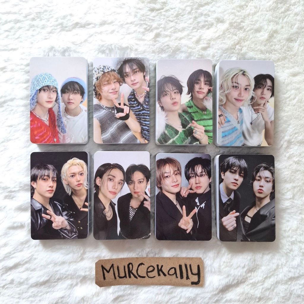 Stray Kids Photocard ATE Unit Album - Boom Ver. & Chk Chk Ver. Official ...