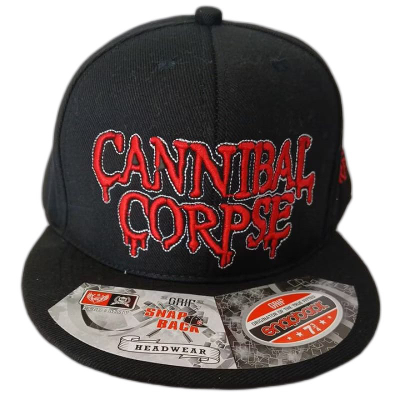 Original PREMIUM CANNIBAL CORPSE SNAPBACK HAT | Shopee Malaysia