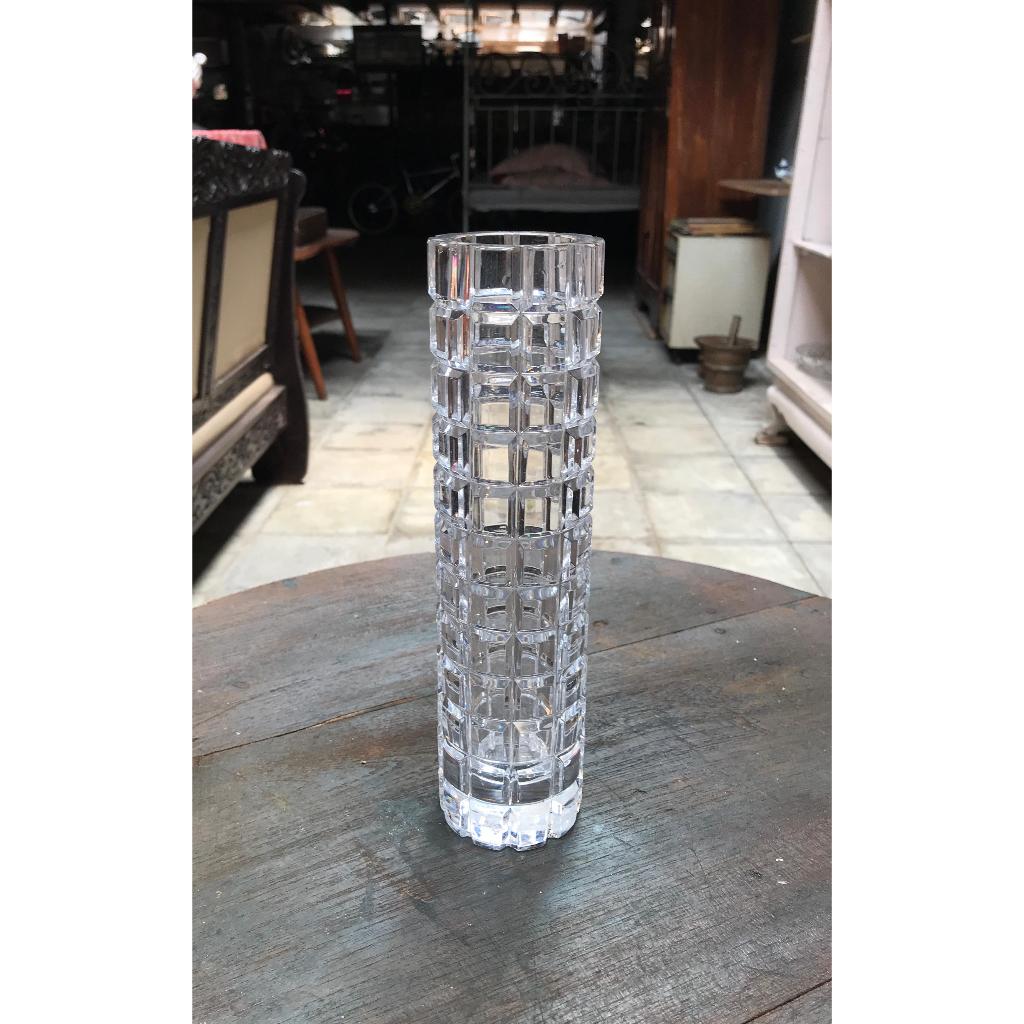 Atlantis crystal vase (Portual) Antique crystal flower vase | Shopee ...
