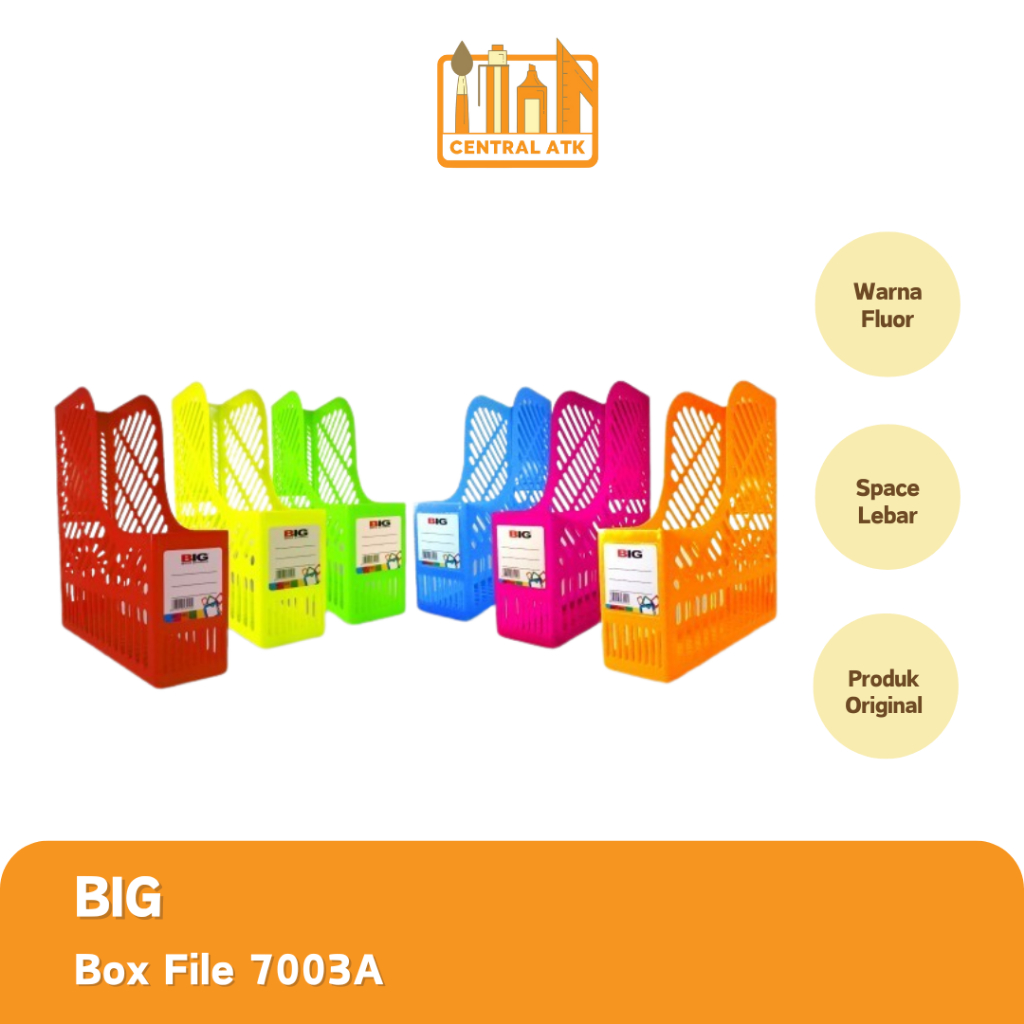 BIG FILE BOX 7003A FLUOR (1 PCS) | Shopee Malaysia