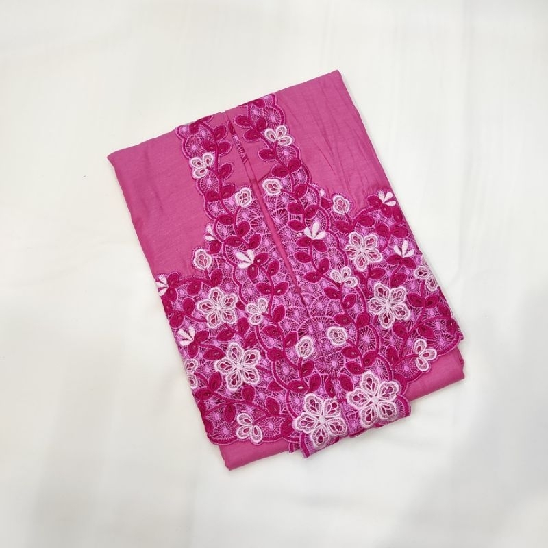 Sircinta Encim Drag Jasmine Embroidered Kebaya Material bySC | Shopee ...