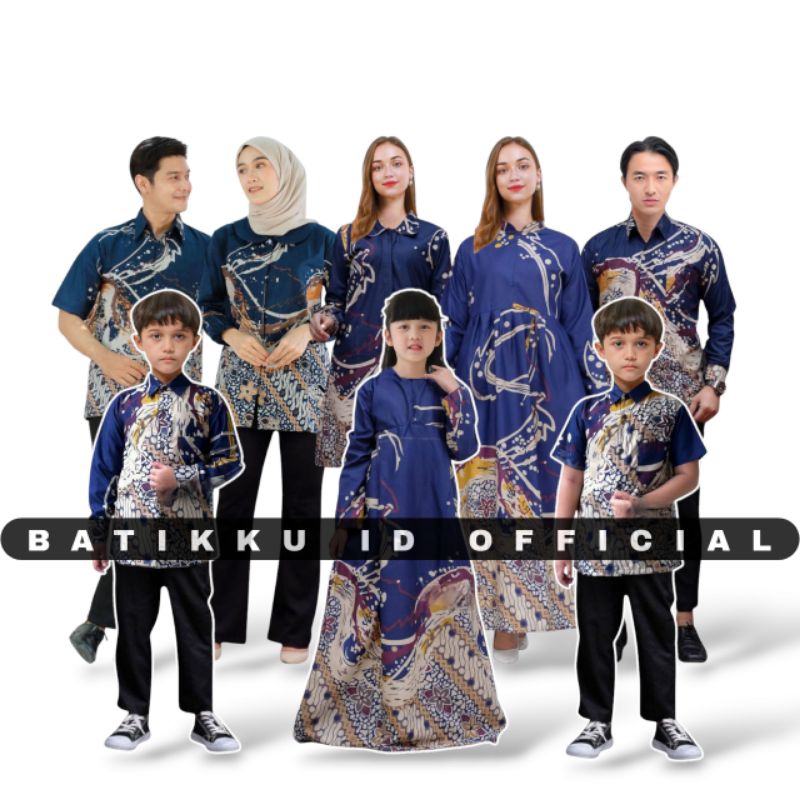 FAMILY Couple Batik CLOTHES | Latest Family Uniform Couple Batik 2026 ...