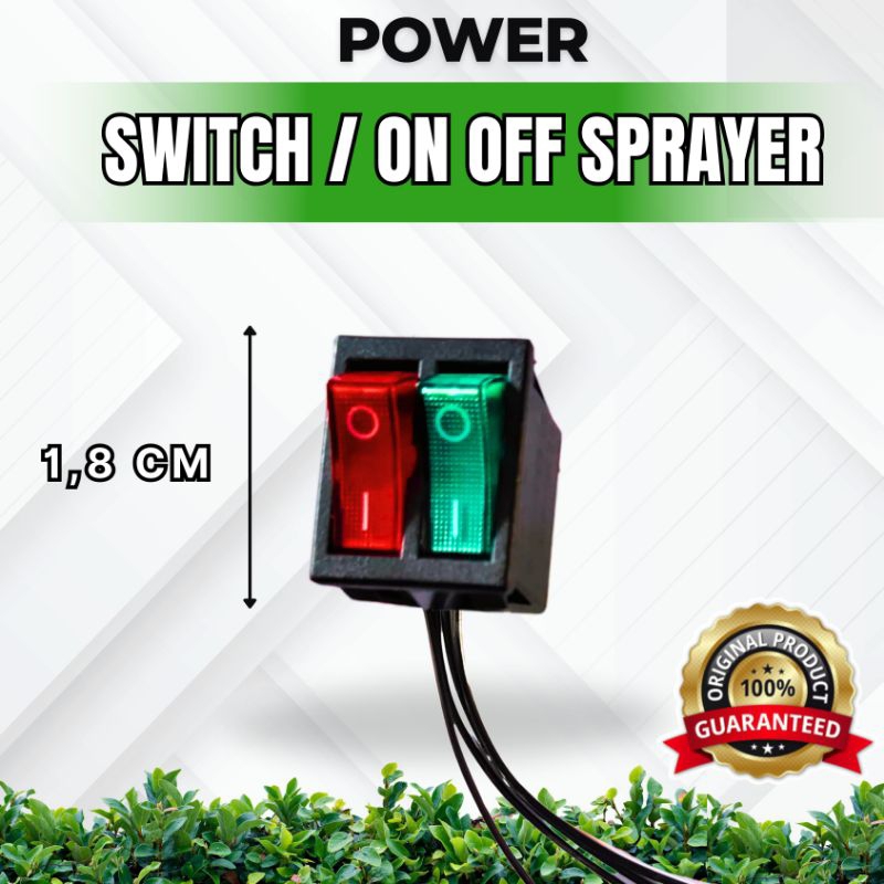 Power SWITCH Sprayer MSA (Electric Sprayer On Off SWITCH) | Shopee Malaysia