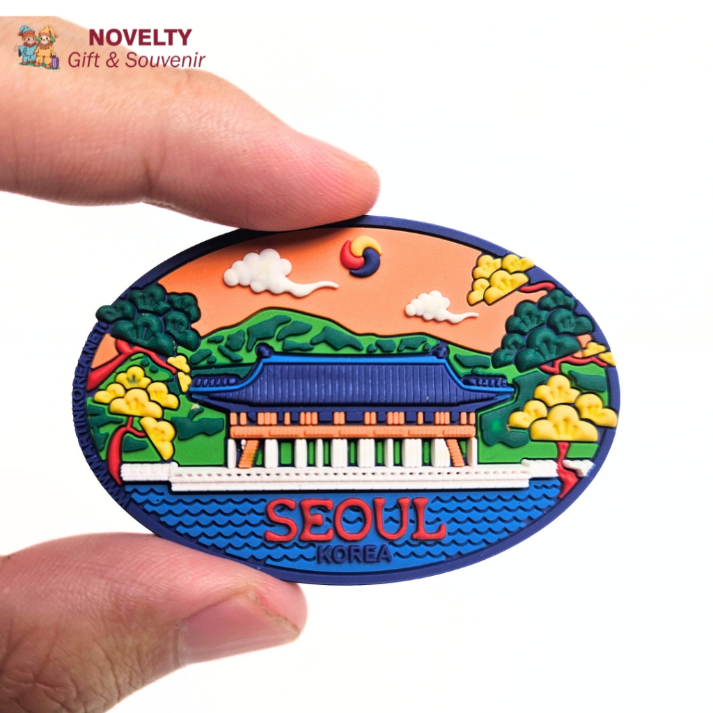 Seoul Korea fridge magnet souvenirs from South countries | Shopee Malaysia