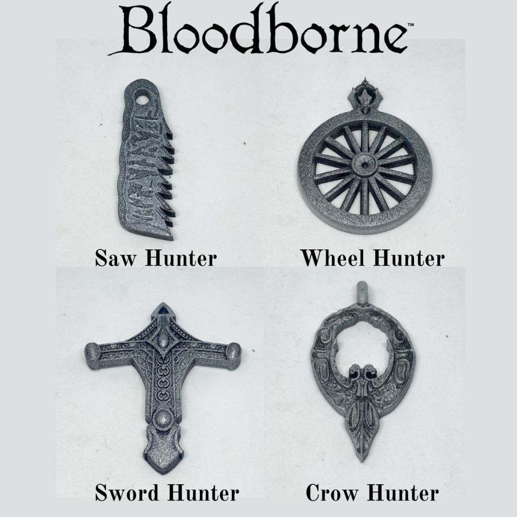 Bloodborne Id Hunter badge Necklace Pendant | Shopee Malaysia