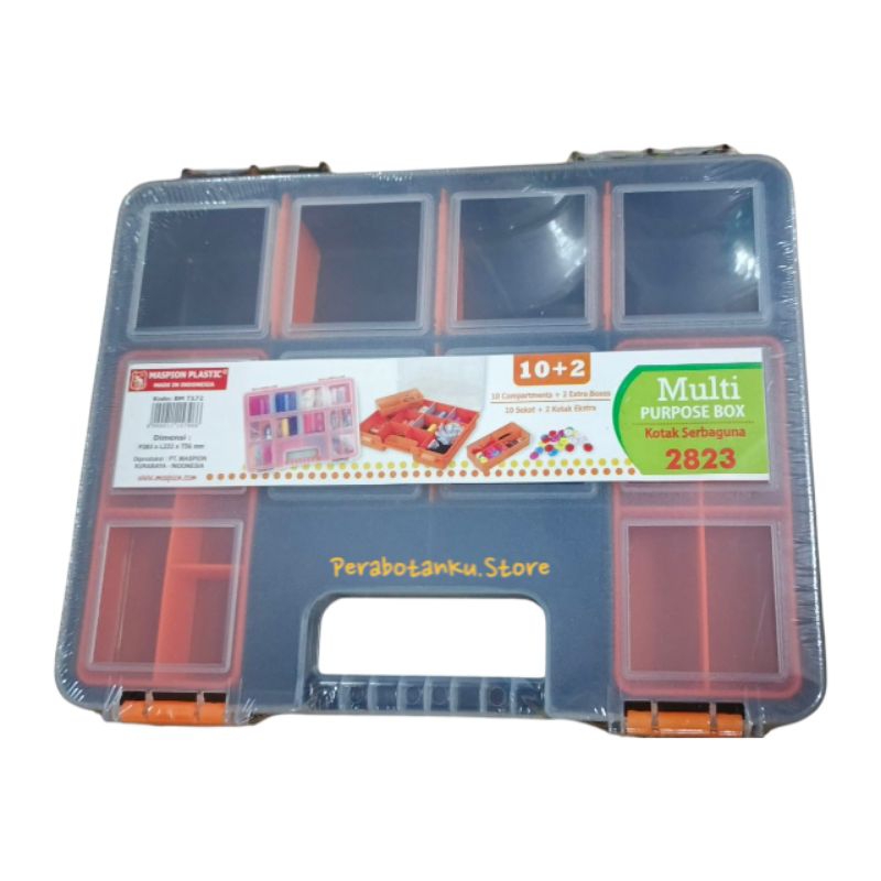 TOOL BOX TYPE 2823 MASPION / PLASTIC TOOL BOX | Shopee Malaysia