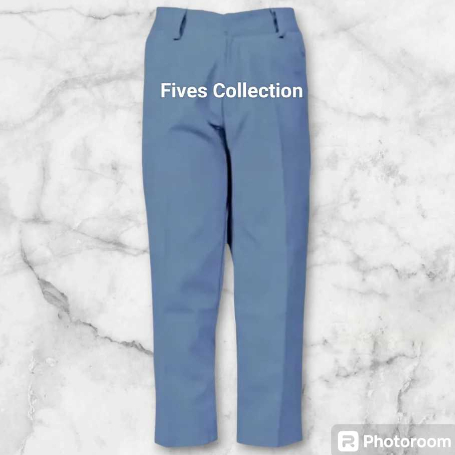 High School Long Gray Pants Vocational School Uniform | Shopee Malaysia