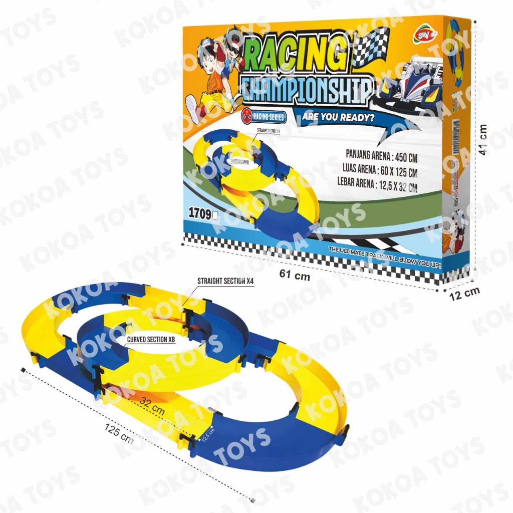 TAMIYA TRACK 1 TRACK SUPER THICK LOOP RACING CIRKUIT | Shopee Malaysia
