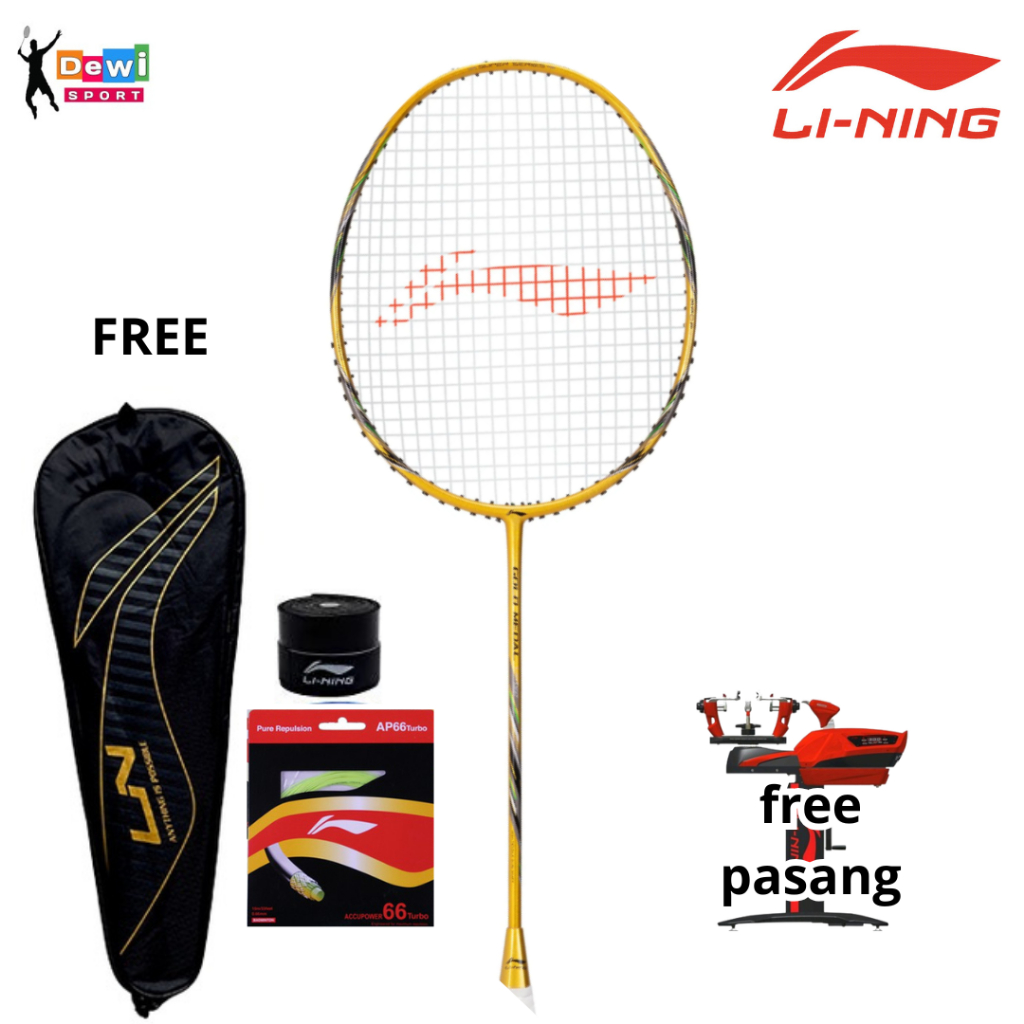 LI-NING SUPER SERIES GOLD MEDAL Limited Edition Badminton Racket ...