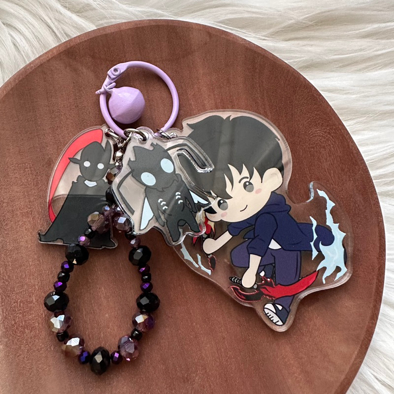 Keychain Keyring Solo Leveling Anime Sung JinWoo | Shopee Malaysia