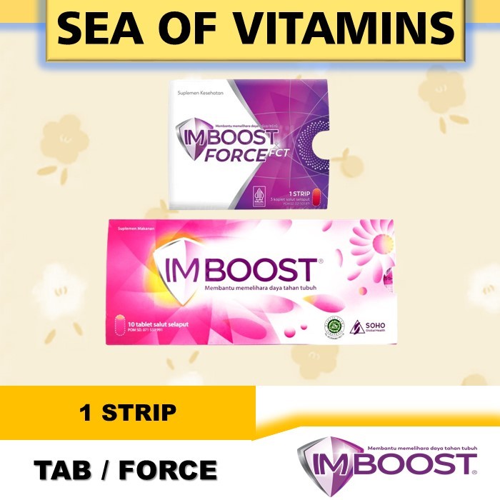 Imboost / Imboost Force Immune System Supplement Strip | Shopee Malaysia
