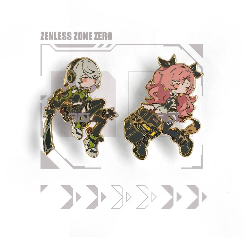 Zenless Zone Zero - Hard Enamel Pin - Glow in The Dark - Part 4 ...