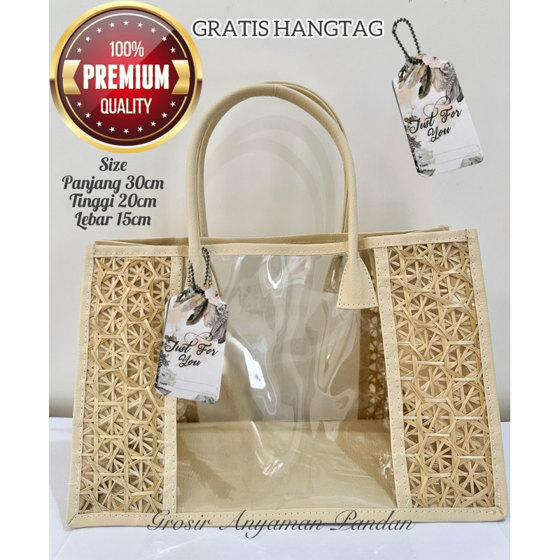 MIKA VINIL MIX BAMBOO hamper bag UK 30 LARGE FREE HANGTAG Eid parcel ...