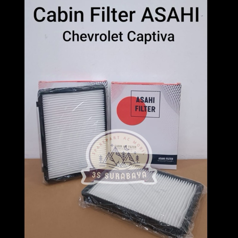 Captiva Chevrolet Car Ac Air Filter Cabin Filter BRAND ASAHI (New ...