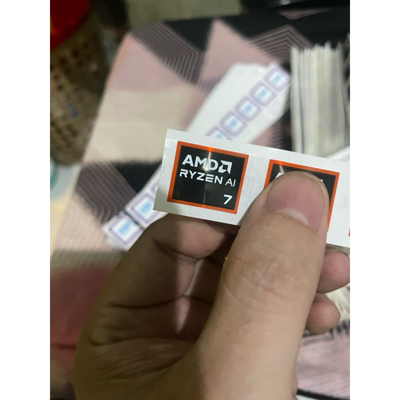 Original AMD Ryzen 7 AI gen9 logo Sticker | Shopee Malaysia