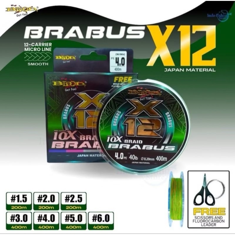 BRABUS PE X12 | Shopee Malaysia