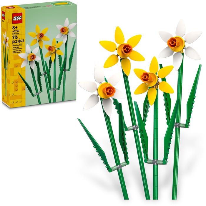 LEGO 40747 Daffodils Creator | Shopee Malaysia