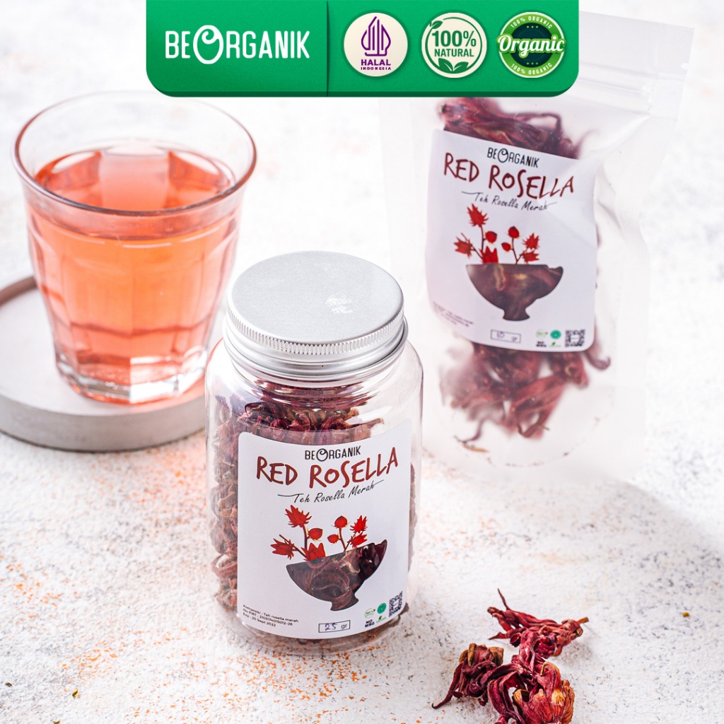 MERAH ORGANIC RED ROSELLA TEA ORGANIC RED ROSELLA/ | Shopee Malaysia