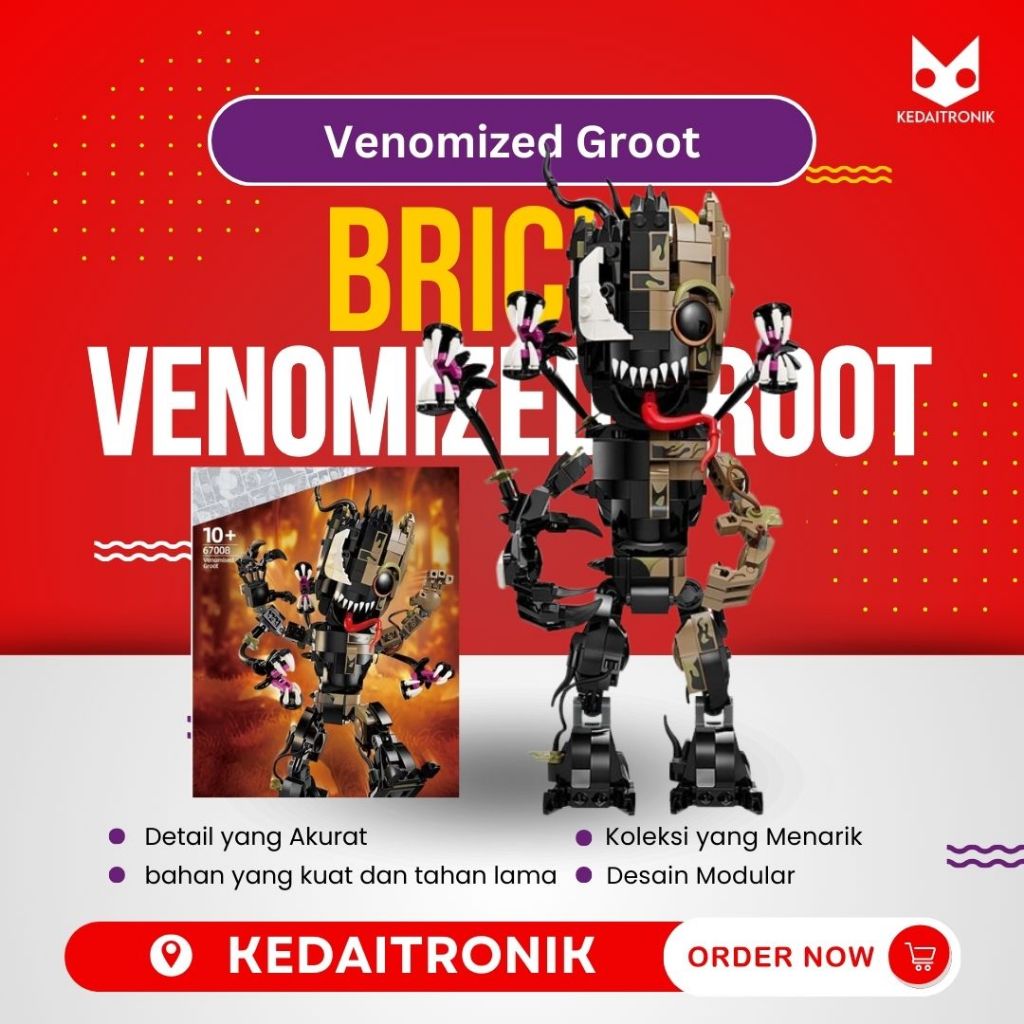 Original Nano Block Bricks Batman Mask 76182 Groot Spiderman Dinosaur ...