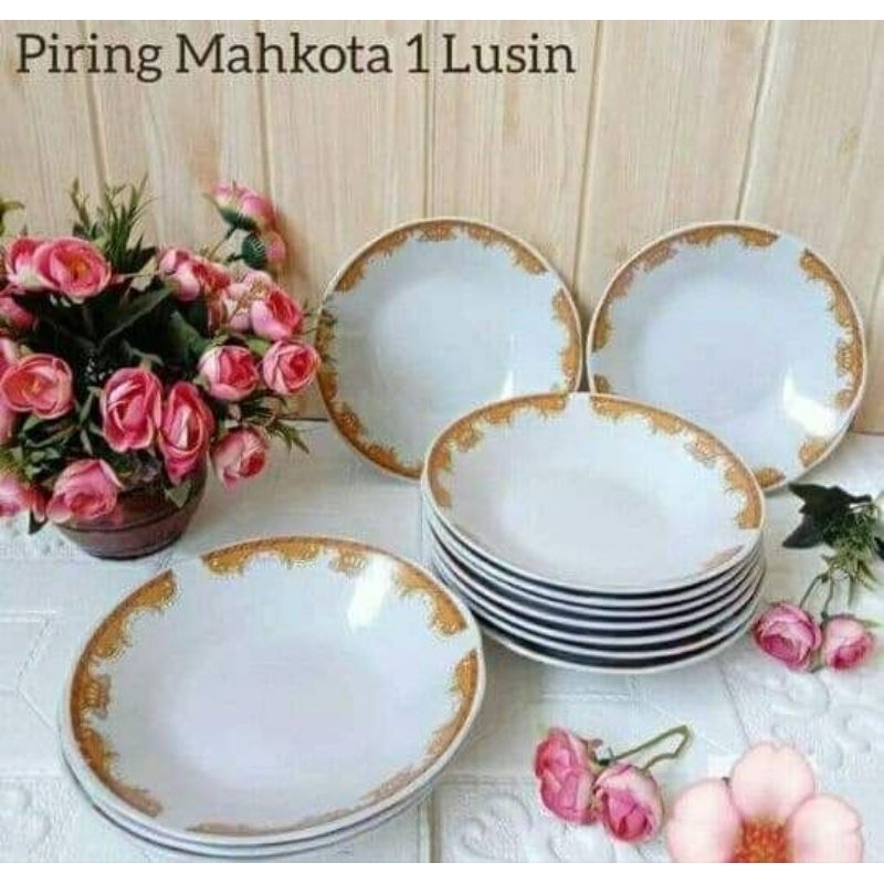 CROWN PLATE DIAMETER 23CM / 9,1 INCH | Shopee Malaysia