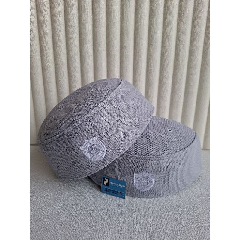 Malaysian embroidered logo songkok cap, men's clothing, mudlim | Shopee ...