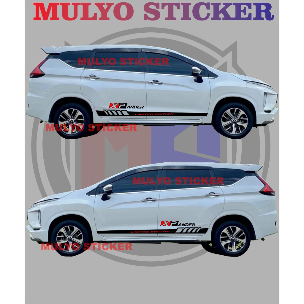 COOL SIMPLE XPANDER CAR STICKER CAR STICKER LIST BODY SIDE CUTTING ...