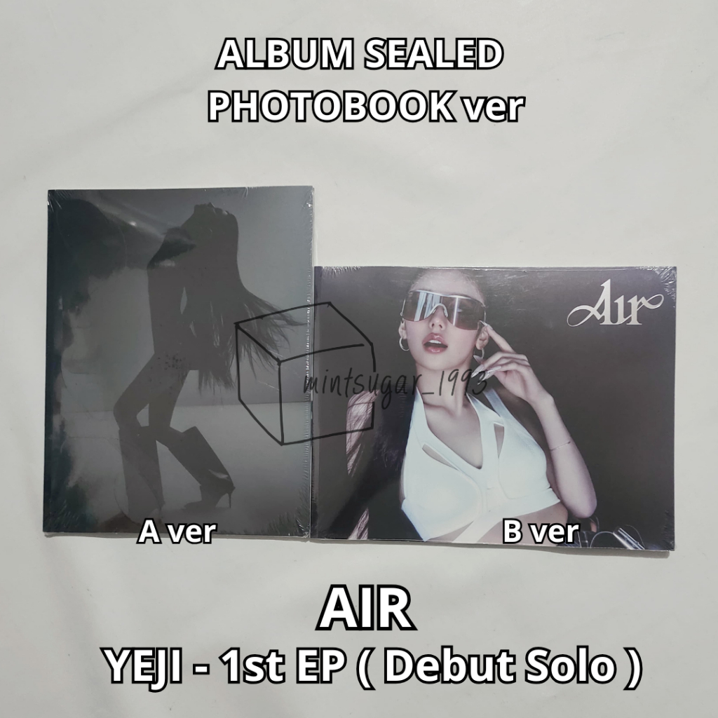 [ READY NEW OFFICIAL ] YEJI - 1st EP [ AIR ] (Photobook ver) ( A ver ...
