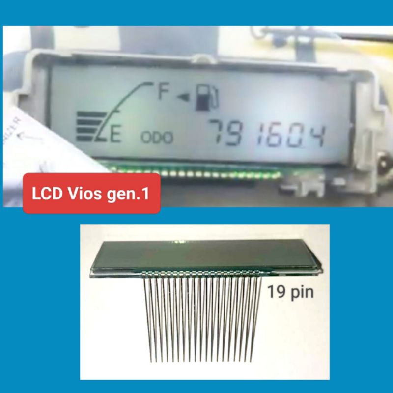 LCD Vios gen.1 Display for Old Toyota Vios Speedometer | Shopee Malaysia