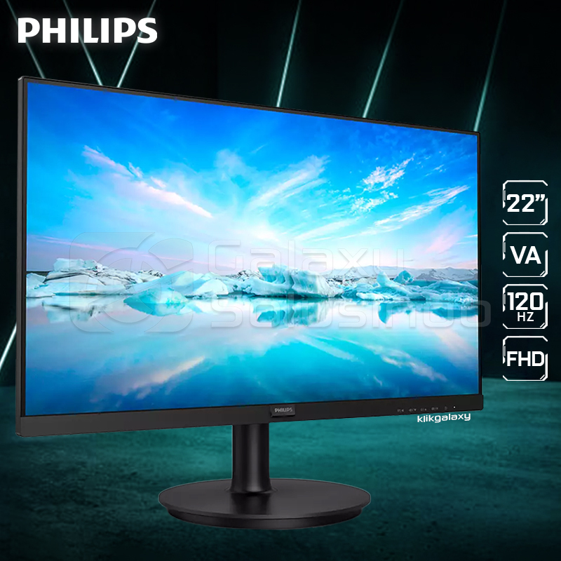 Philips 221V8LB/70 22 Inch VA 100Hz FHD HDMI Monitor | Shopee Malaysia