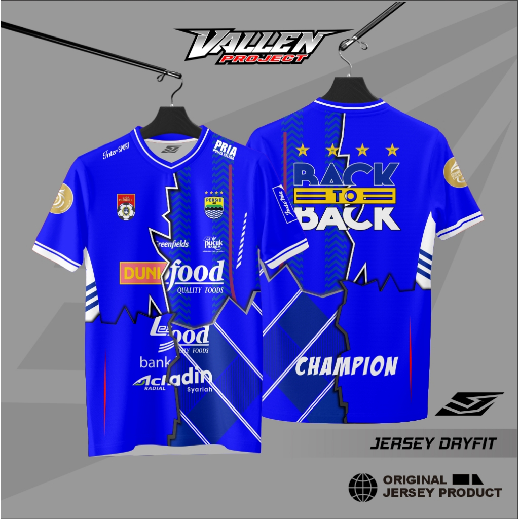 PERSIB BANDUNG BINTANG 4 BACK TO BACK VINTAGE 2025 LEAGUE 1 / PERSIB ...