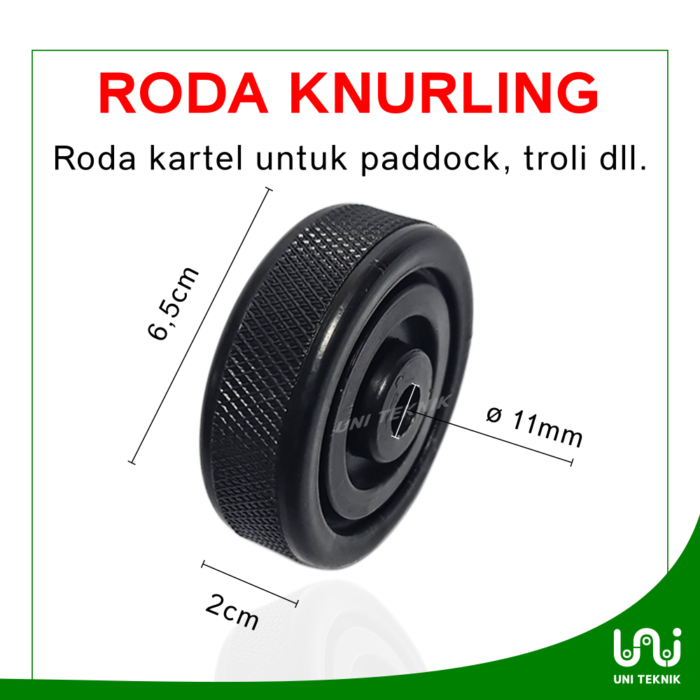 Knurling / cartel wheels for paddock wheels and trolley wheels, 11mm ...