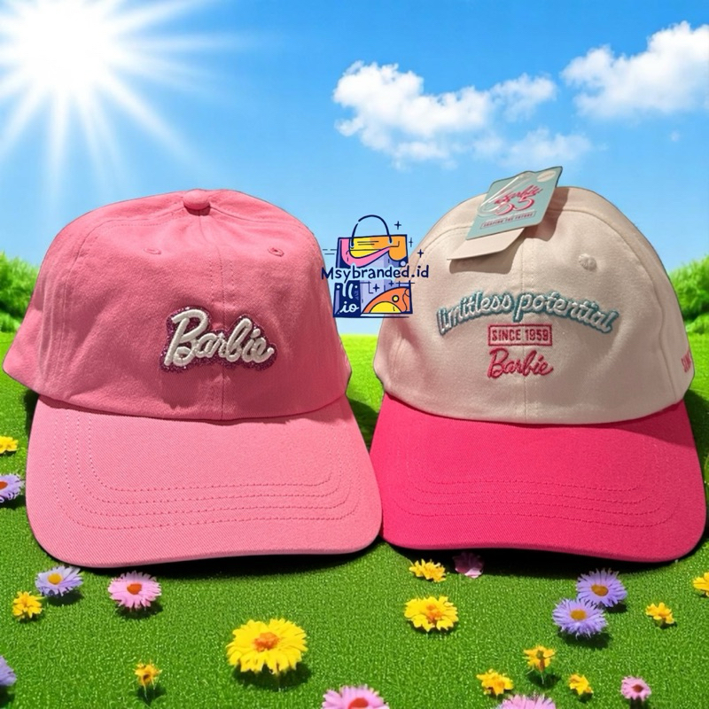 MINISO X barbie shining collection baseball cap barbie women's hat ...