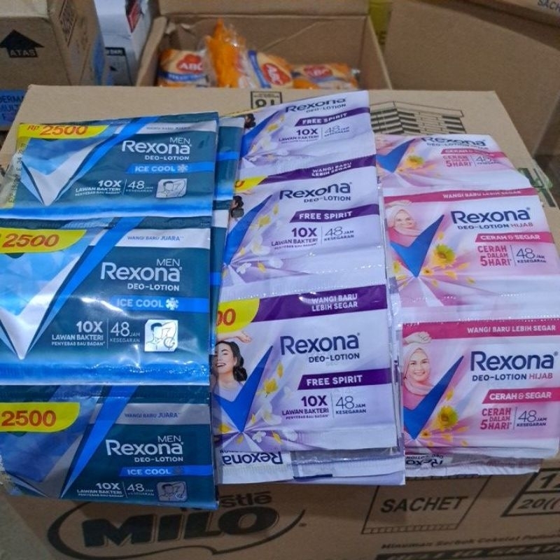 Rexona sachet 1 pack contains 12 pcs | Shopee Malaysia