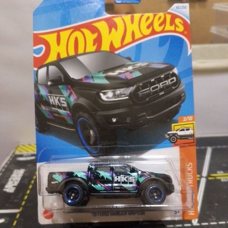 Hot Wheels Ford Ranger Raptor HKS | Shopee Malaysia