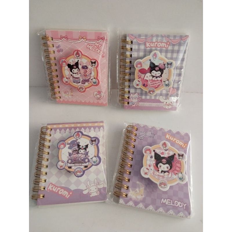 Note Book Kuromi Spinner/Notes Kuromi Spinner/Kuromi Spinner Book/Note ...