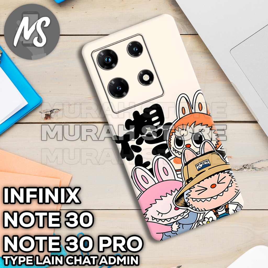 INFINIX NOTE 30 PRO /MS25 rubber Softcase / LBB DOLL motif / INFINIX ...
