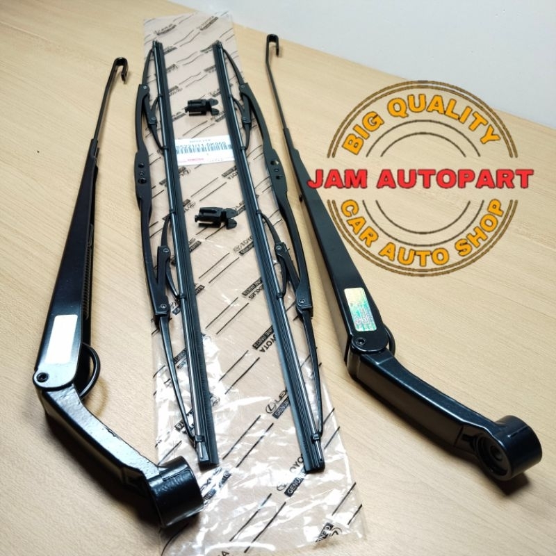 TOYOTA HILUX WIPER ARM HANDLEBAR WIPER HANDLE 1SET COMPLETE GRADE OEM ...