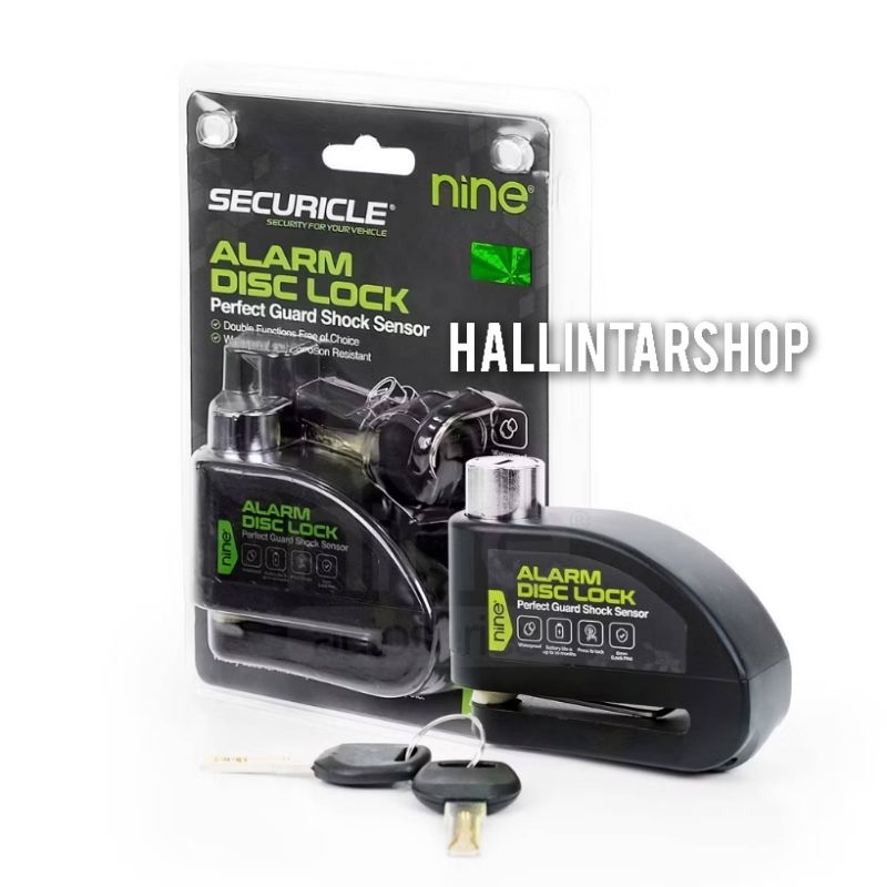 ORIGINAL NINE MOTORCYCLE DISC ALARM KEY | Shopee Malaysia