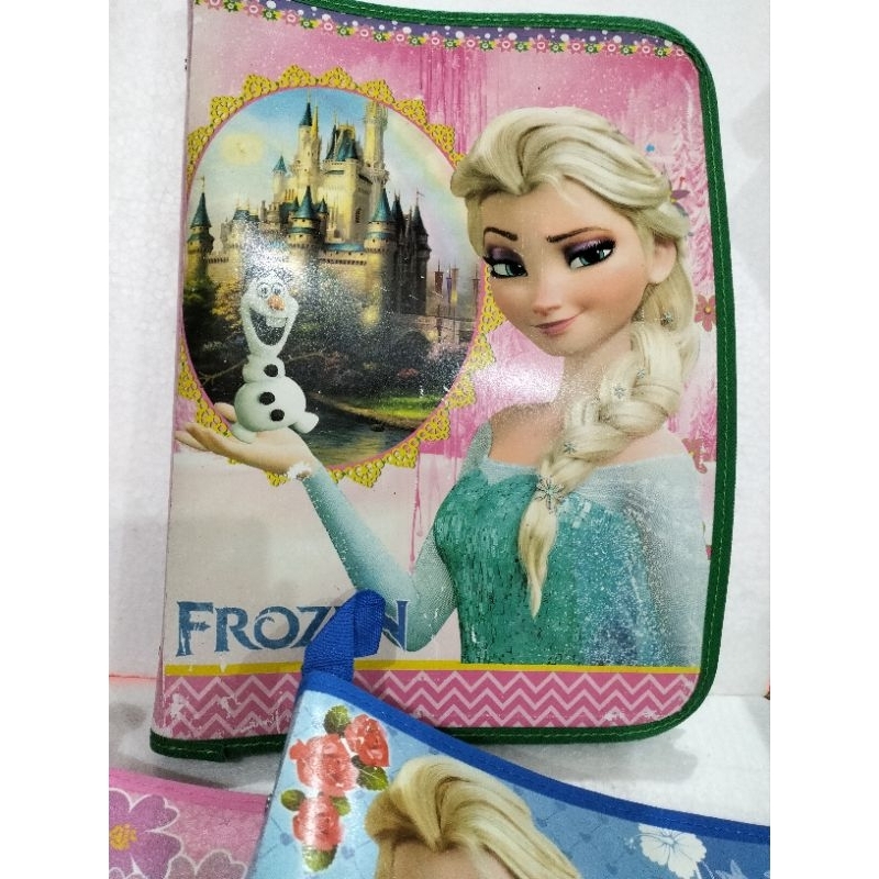 FROZEN MOTIF NET ZIPPER MAP DOCUMENT MAP BOOK MAP FANCY MAP | Shopee ...