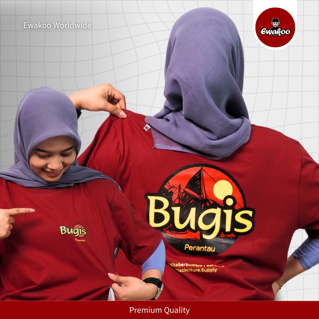 [PREMIUM] National Edition Cultural T-Shirt | Makassar T-shirt | Bugis ...