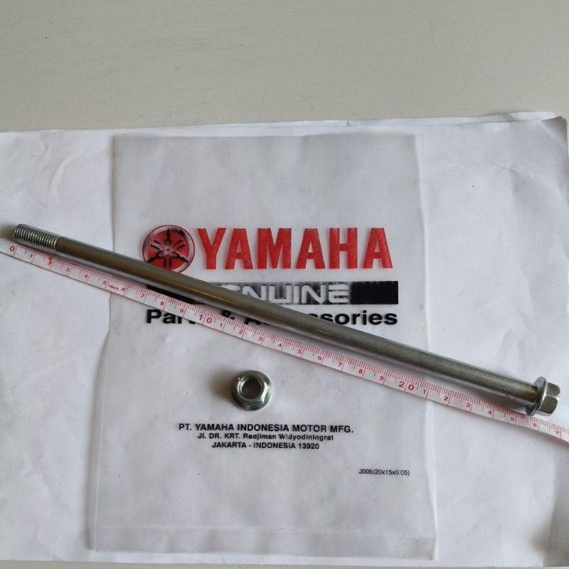 FRONT AXLE FOR AEROX OLD NEW NMAX ORIGINAL YAMAHA ORIGINAL | Shopee ...