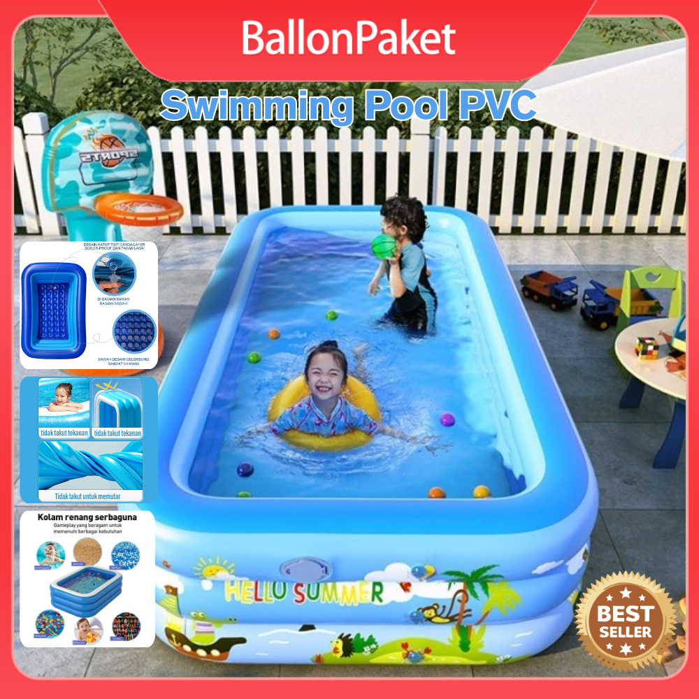 Children's Swimming Pool Playground Jumbo Swimming Pool Outdoor Indoor ...