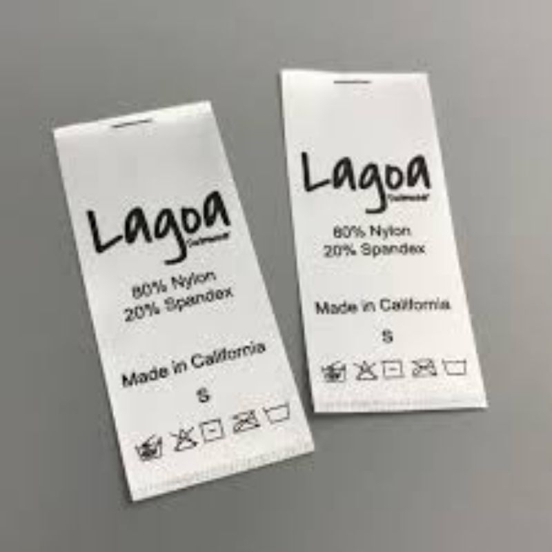 Clothing Labels / Hijab Labels / Premium Imported Labels | Shopee Malaysia